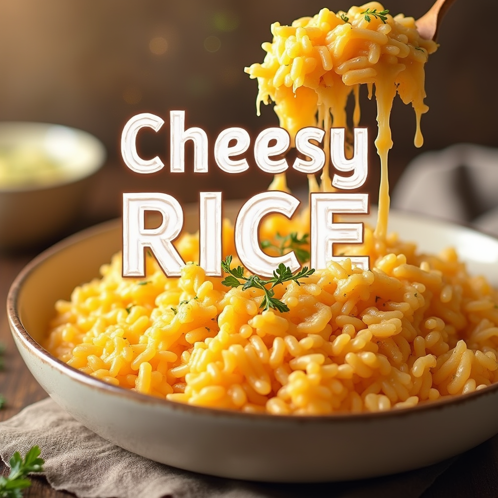 Cheesy Rice - Kitchen Rice
