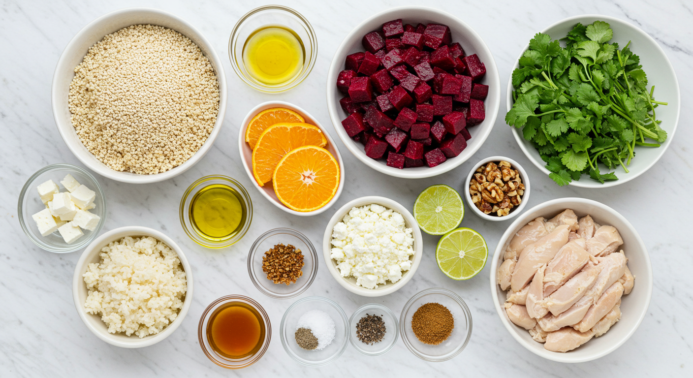 5-Steps To Fresh Quinoa Roasted Beet Orange - Kitchen Rice
